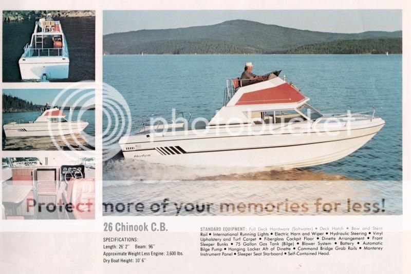 Fiberform motor cruiser range - 1977 catalogue | Boat Design Net