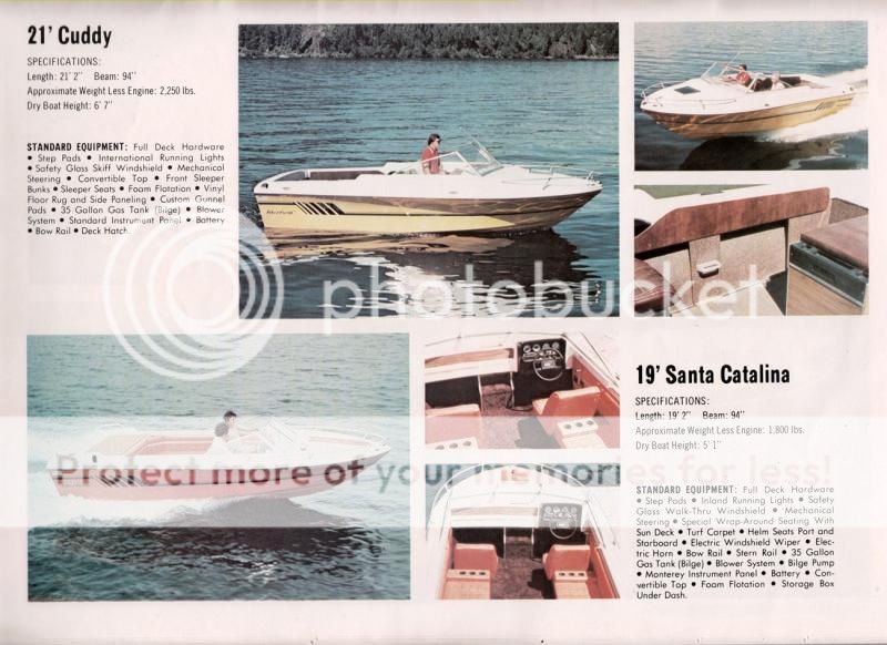 Fiberform motor cruiser range - 1977 catalogue | Boat Design Net