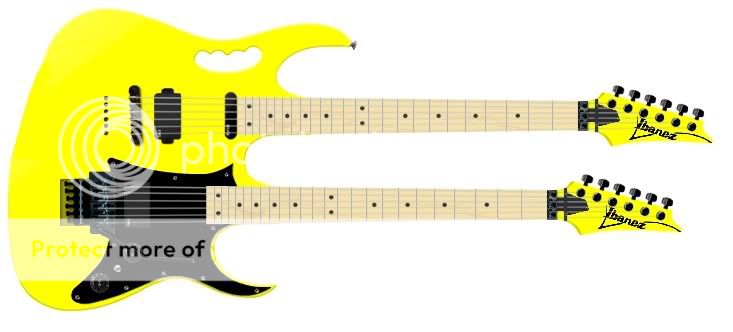 Kisekae RG/Jem Double Neck | Ibanez JEM Forum
