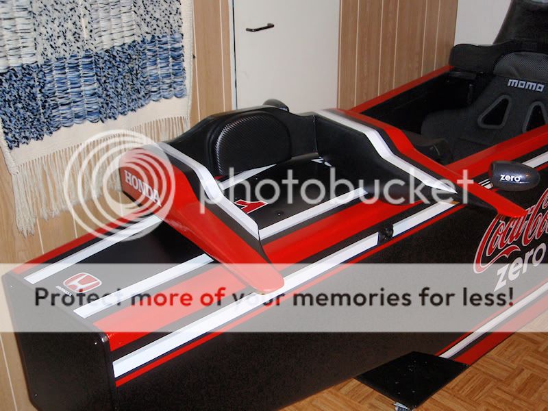 Homemade F1 steering wheel and cockpit | GTPlanet