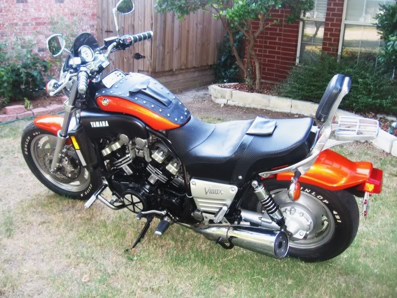 1st generation backrest/rack combo | Yamaha Star Cycle V-Max VMAX ...